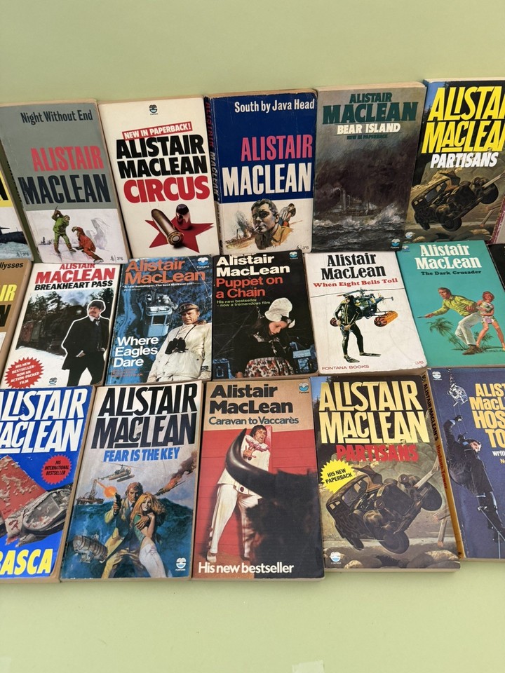 Alistair Maclean Books Bundle X 26 Job Lot | eBay UK