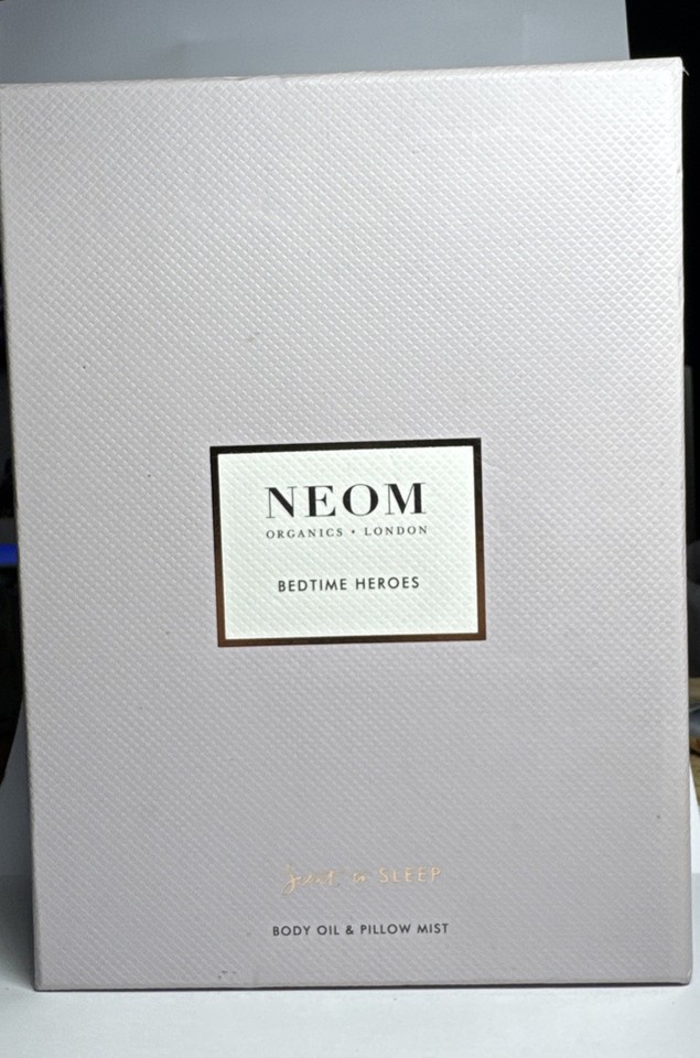 Neom Organics Time To Sleep Gift Set Body Oil 100ml & Pillow Mist 30ml ...