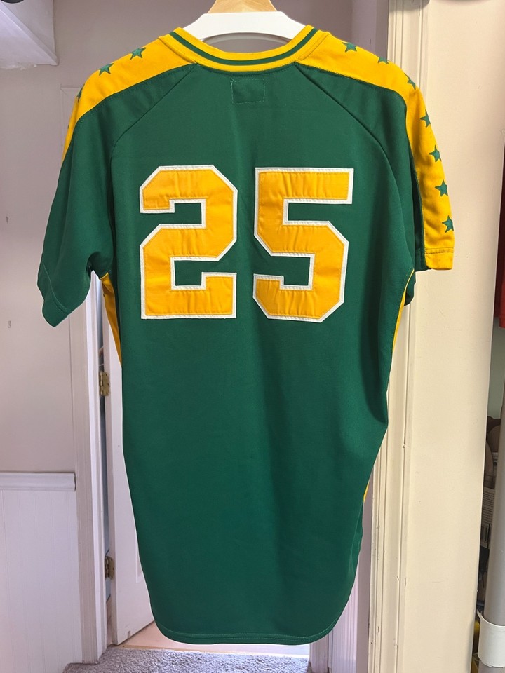 Beaumont Golden Gators 1983-86 Texas League game worn jersey Wilson 46 ...