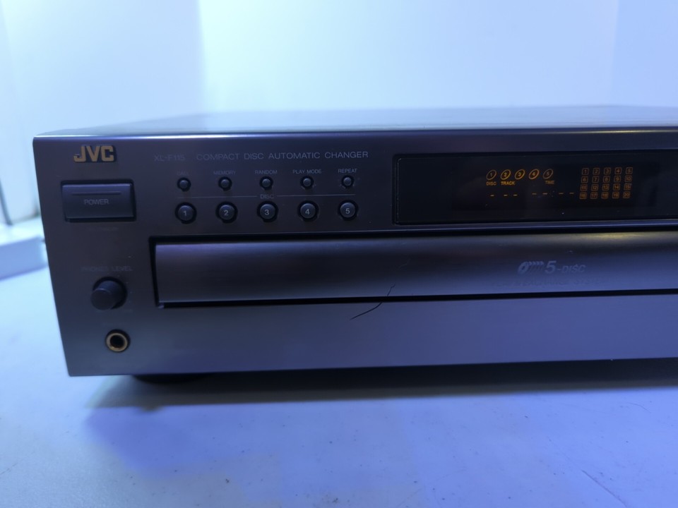 Vintage 90s JVC XL-F76TN 5-Disc CD Carousel Compact Disc Player READ | eBay