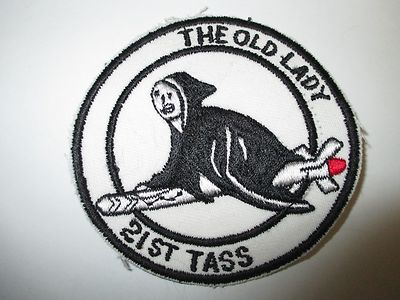 b6027 Vietnam US Air Force 21st TASS Tactical Air Support Squadron ...