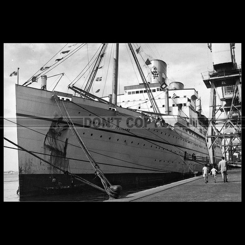 Photo B.004044 RMS EMPRESS OF SCOTLAND CANADIAN PACIFIC LINE OCEAN ...