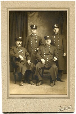 Shenandoah Pennsylvania Firemen 1900s Cabinet Card Photo Schuylkill Co ...