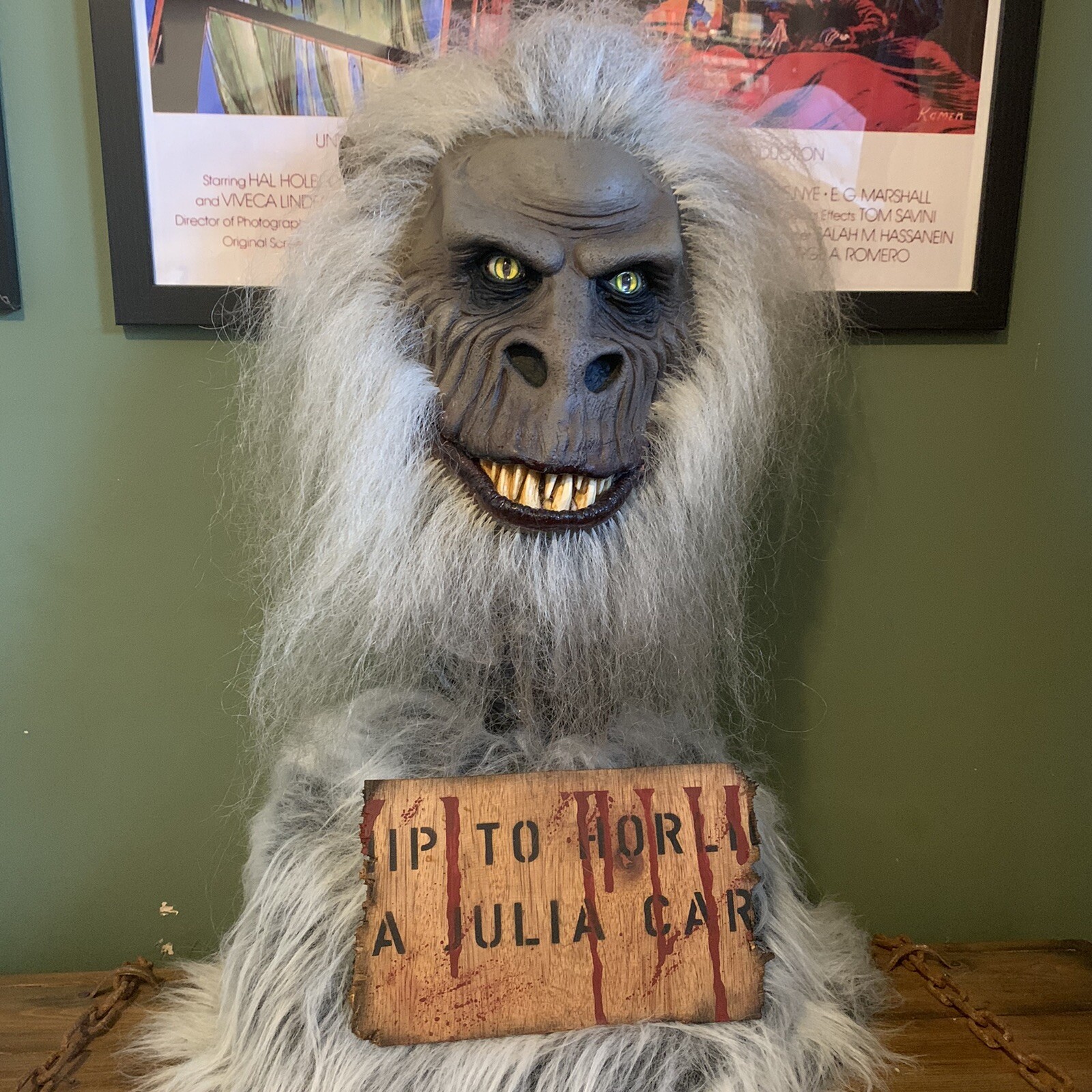 Creepshow Fluffy The Crate Replica Piece Of The Crate | eBay