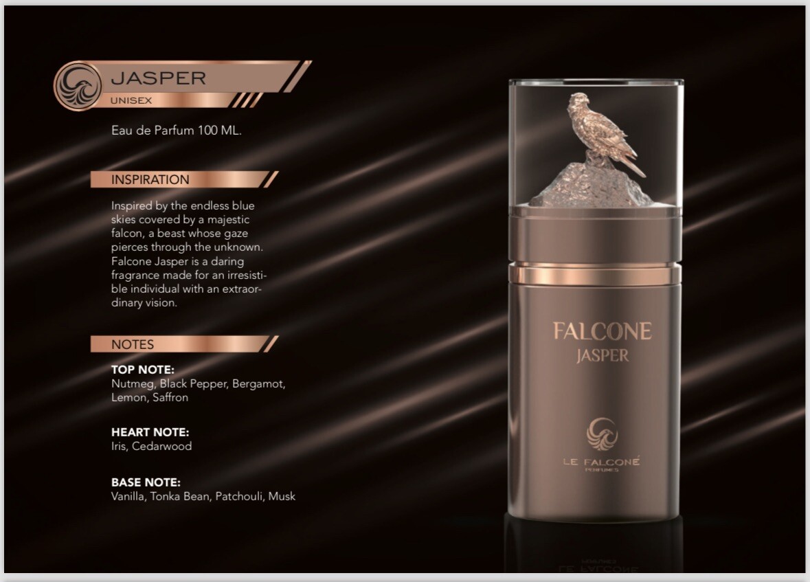 Falcone JASPER EDP Perfume By Le Falcone 100 ML🥇Hot New Rich Niche Frag ...