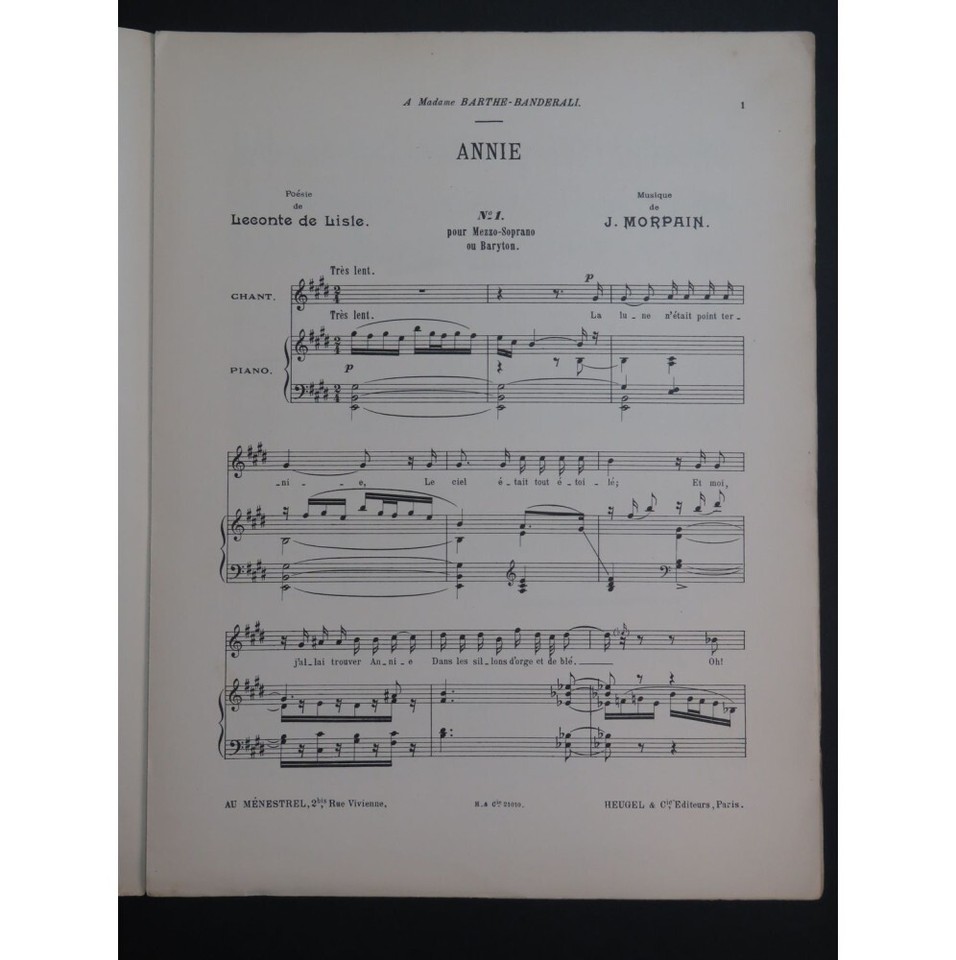 Morpain J. Annie Singer Piano | eBay