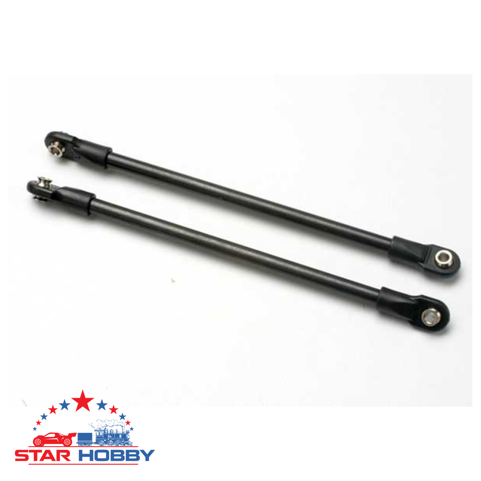 Traxxas 5319 Push rod (steel) (assembled with rod ends) (2) (black) | eBay