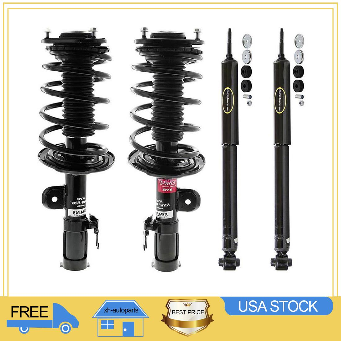 For 2010~2015 Toyota Prius Monroe KYB Shocks Struts and Coil Spring ...