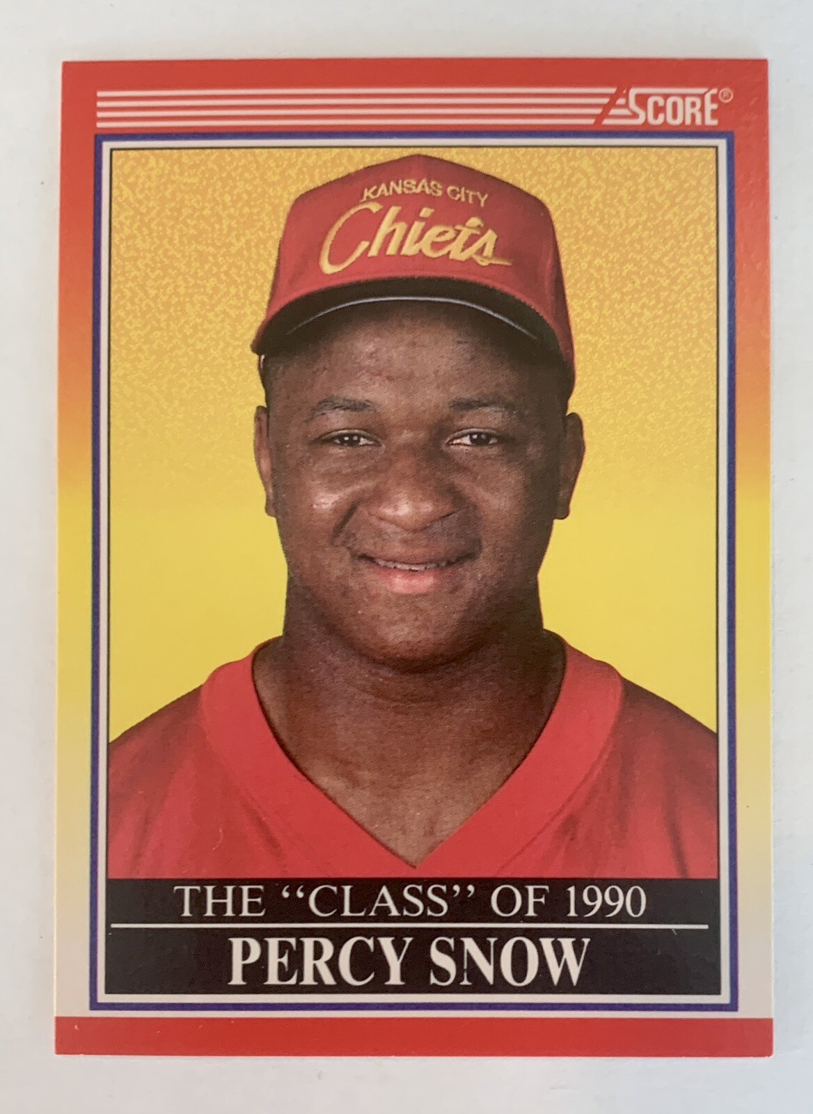 1990 Score - #606 Percy Snow (RC) for sale online | eBay
