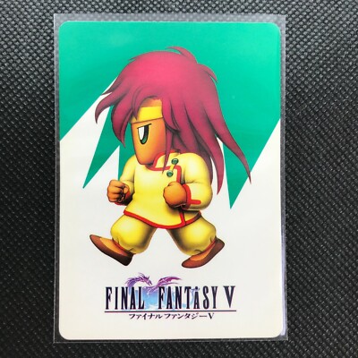 No.45 Monk Farris Final Fantasy Ⅴ Card Anime Japan FFⅤ SQUARE F/S | eBay