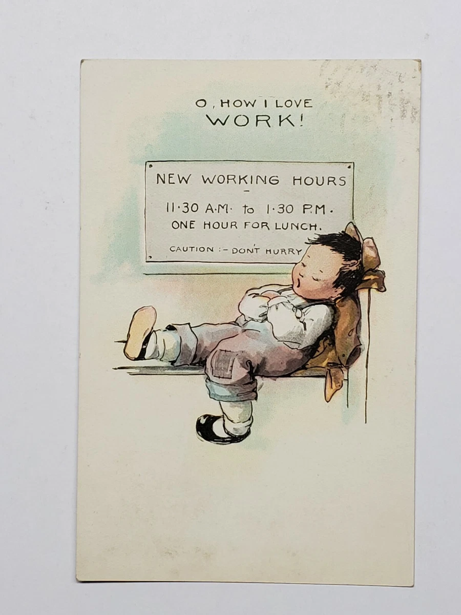Lazy At Work Cartoon