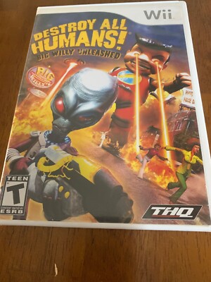 Destroy All Humans! Big Willy Unleashed Wii * Tested No Manual | eBay