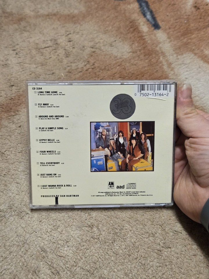 RARE OOP OUT OF PRINT MUSIC CD 38 SPECIAL SELF TITLED 1ST ALBUM 1977 A ...