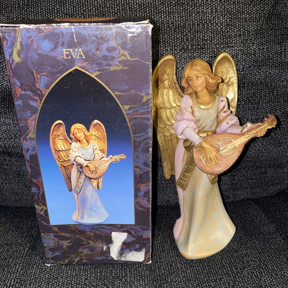 Fontanini Eva Angel Nativity Figurine #75532 With Box & Card 1996 Roman ...