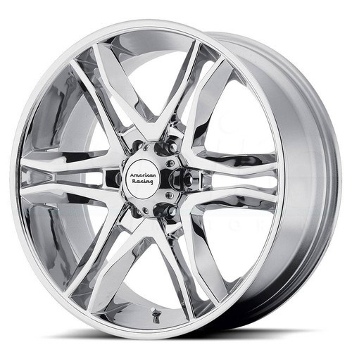 17x8 American Racing Ar893 Mainline 6x5.5/6x139.7 25 Chrome Wheels Rims ...