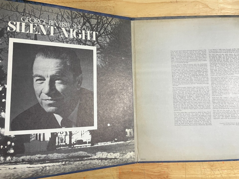 GEORGE BEVERLY SHEA SILENT NIGHT CHRISTMAS 2xLP | eBay