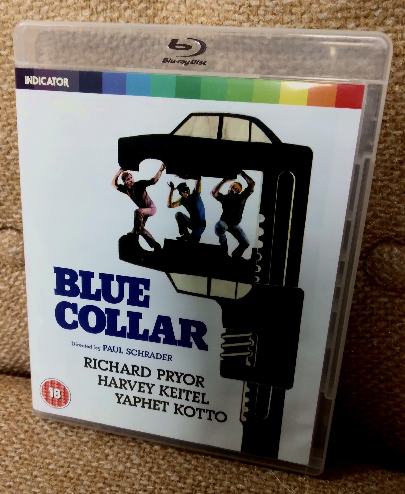 Richard Pryor BLUE COLLAR (1978) (Blu-ray 2019) Harvey Keitel - REGION ...