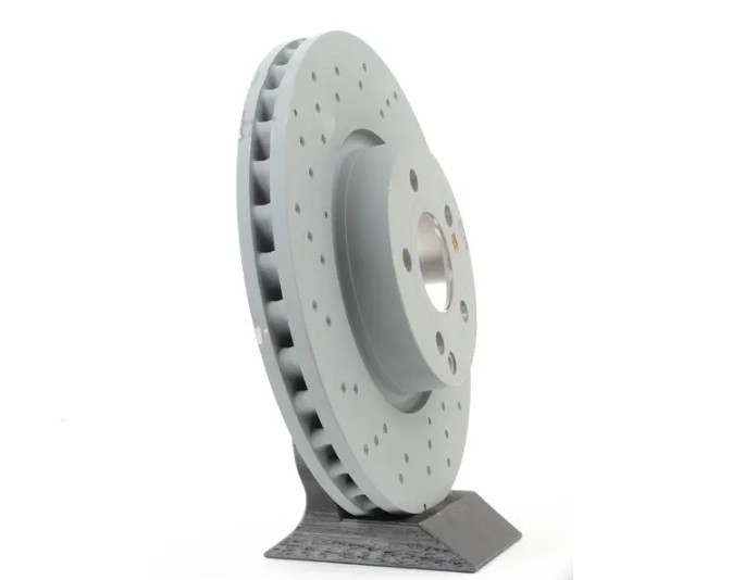 Mercedes Front Left & Right 2 Brake Rotors Set C300 C350 E250 E350 400 ...