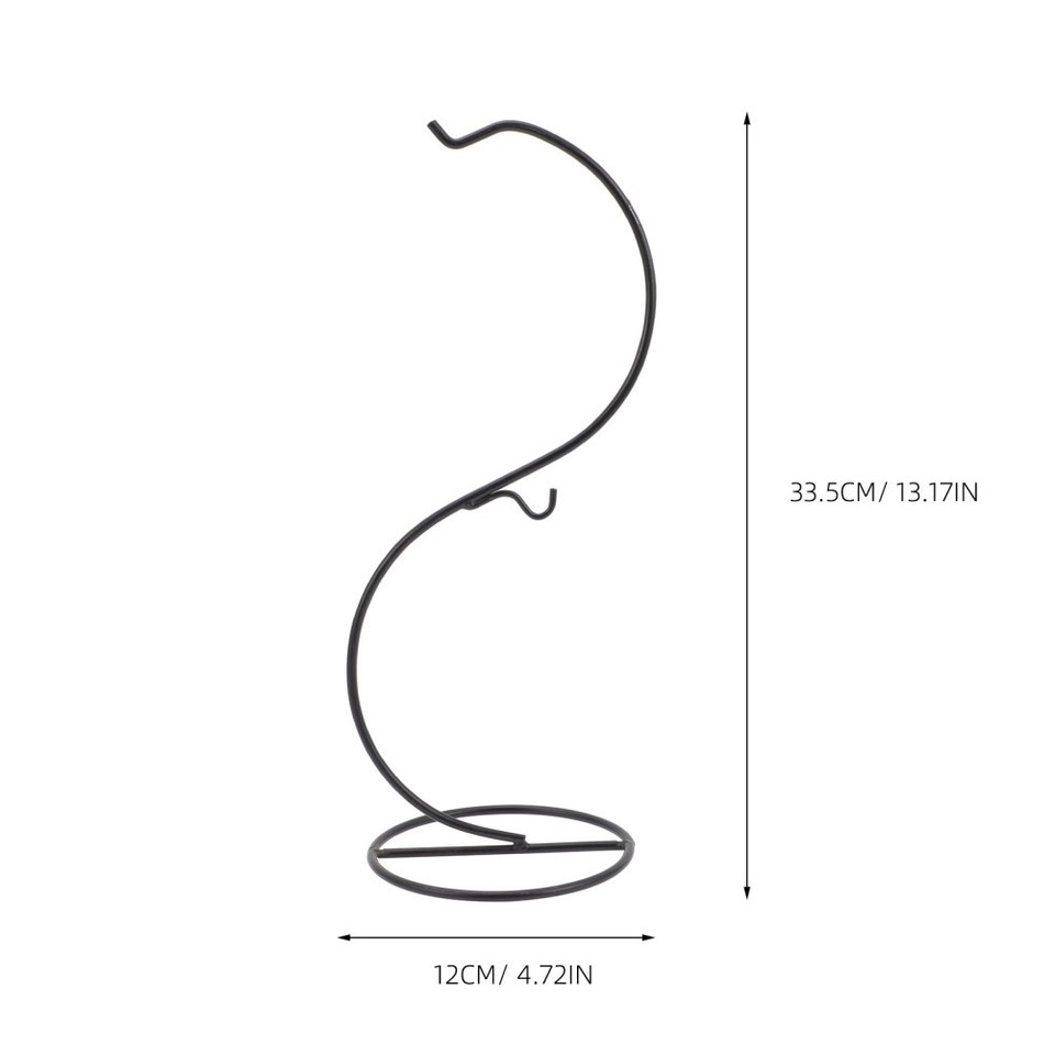 2 Pcs Iron Hanger Small Hanging Basket Brackets Stand Display Decor for ...