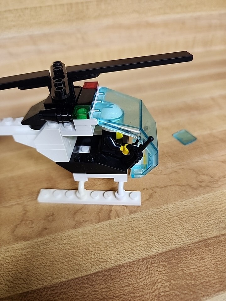LEGO Town Set 6642 Police Helicopter Chopper City Cops 99% COMPLETE | eBay