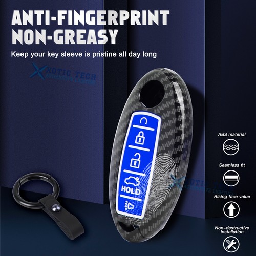 Key Fob Protector Skin Holder Cover For Infiniti QX30 QX70 G37 Nissan ...