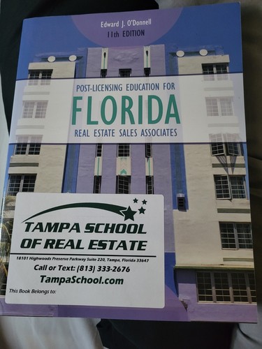 Post-Licensing Education for Florida Real Estate Associates [Textbook ...