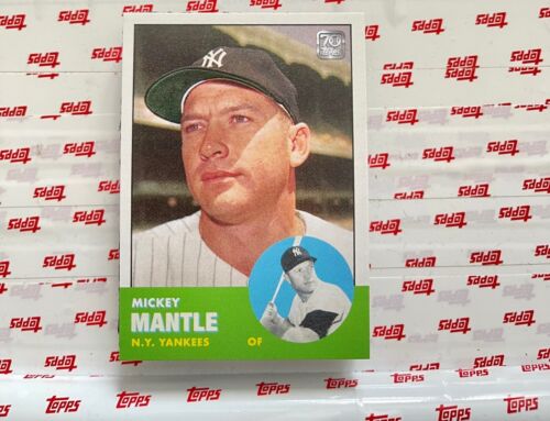 2021 Topps X Mickey Mantle Collection 1963 Topps Reprint Card #31 ...