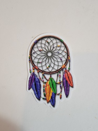 Sticker LGBTQ Pride Rainbow Multicolor Native American Dreamcatcher | eBay