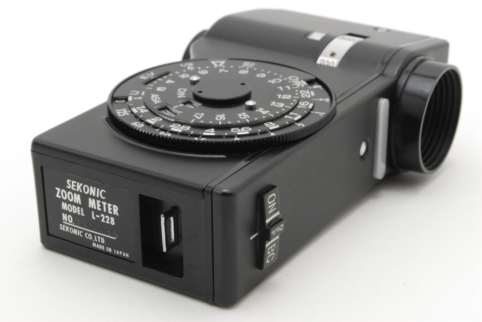 Read! [Near MINT in Box] Sekonic Zoom Meter L-228 Spot Light Meter From ...