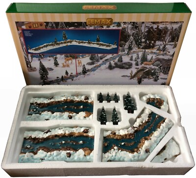 Lemax Decoration Mill Stream,Village Decorating Set,11 pieces,snow ...