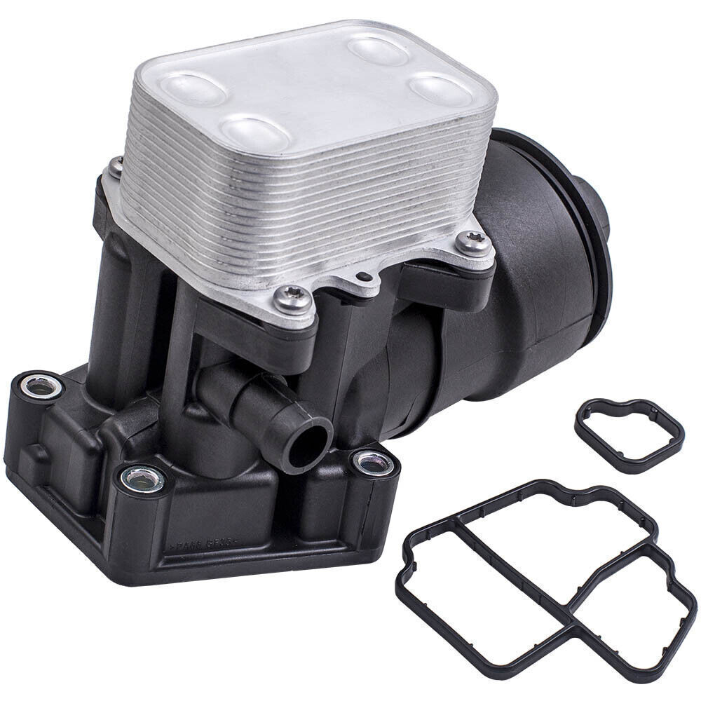 Oil Cooler Housing+ Radiator Cap Gasket for Audi VW Skoda 03L115389C ...