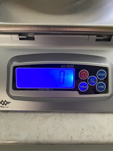 MyWeigh KD8000 Digital Scale - Silver for sale online | eBay UK