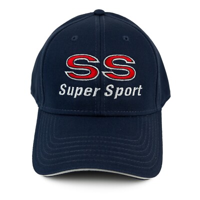 Chevrolet SS Super Sport Hat - Navy Blue - FREE SHIPPING IN A BOX - USA ...
