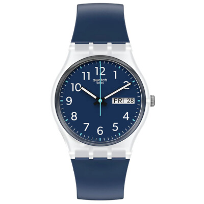 Swatch Men's Rinse Repeat Blue Dial Watch - GE725 | eBay