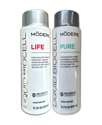 Modere Liquid Collagen BioCell LIFE PURE 2pack 30.4 fl oz | LIMITED ...