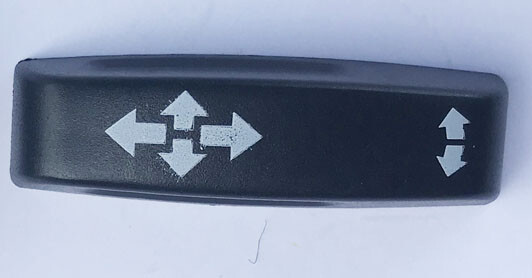 VOLVO front power seat control button lever set of 2 s40 v50 s80 v70 ...