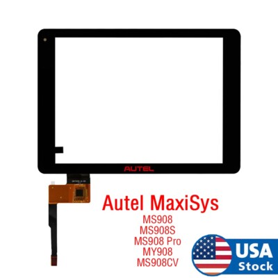 Touch Screen Digitizer For AUTEL MaxiSYS MS908/MS908S/MS908 Pro/MY908 ...