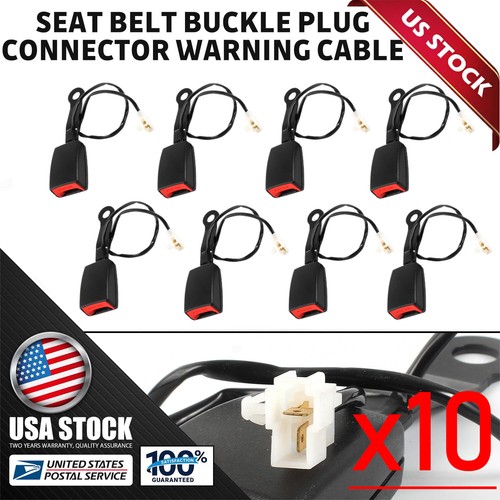 Front Driver Safety Seat belt Buckle Plug Connector Warning Cable ...