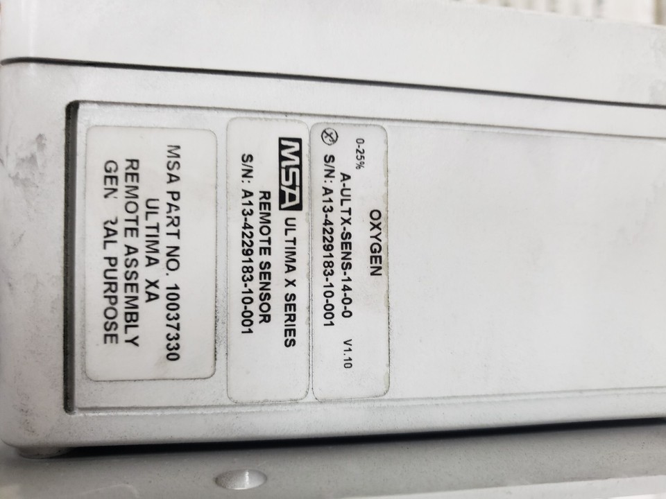 MSA ULTIMA XA GAS MONITOR X SERIES REMOTE SENSOR | eBay