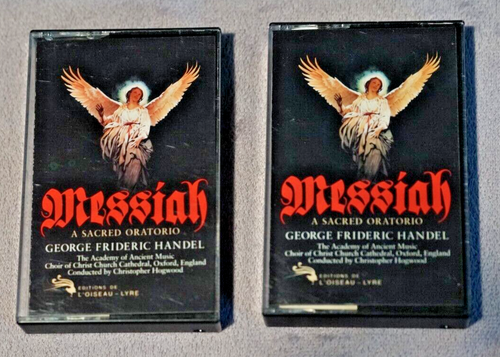 George Frideric Handel " Messiah" 2 Cassette Set Christ Church ...