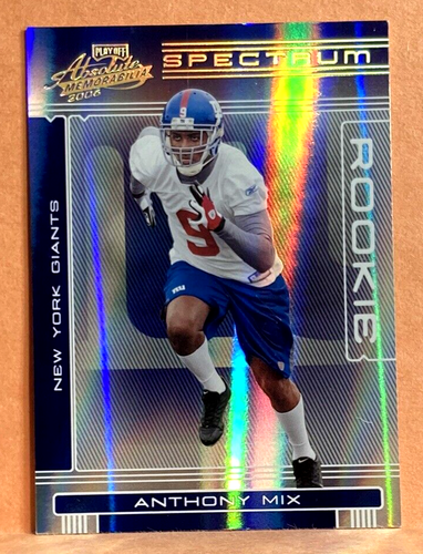 2006 Playoff Absolute ANTHONY MIX Spectrum /25 Rookie RC Card #174 ...