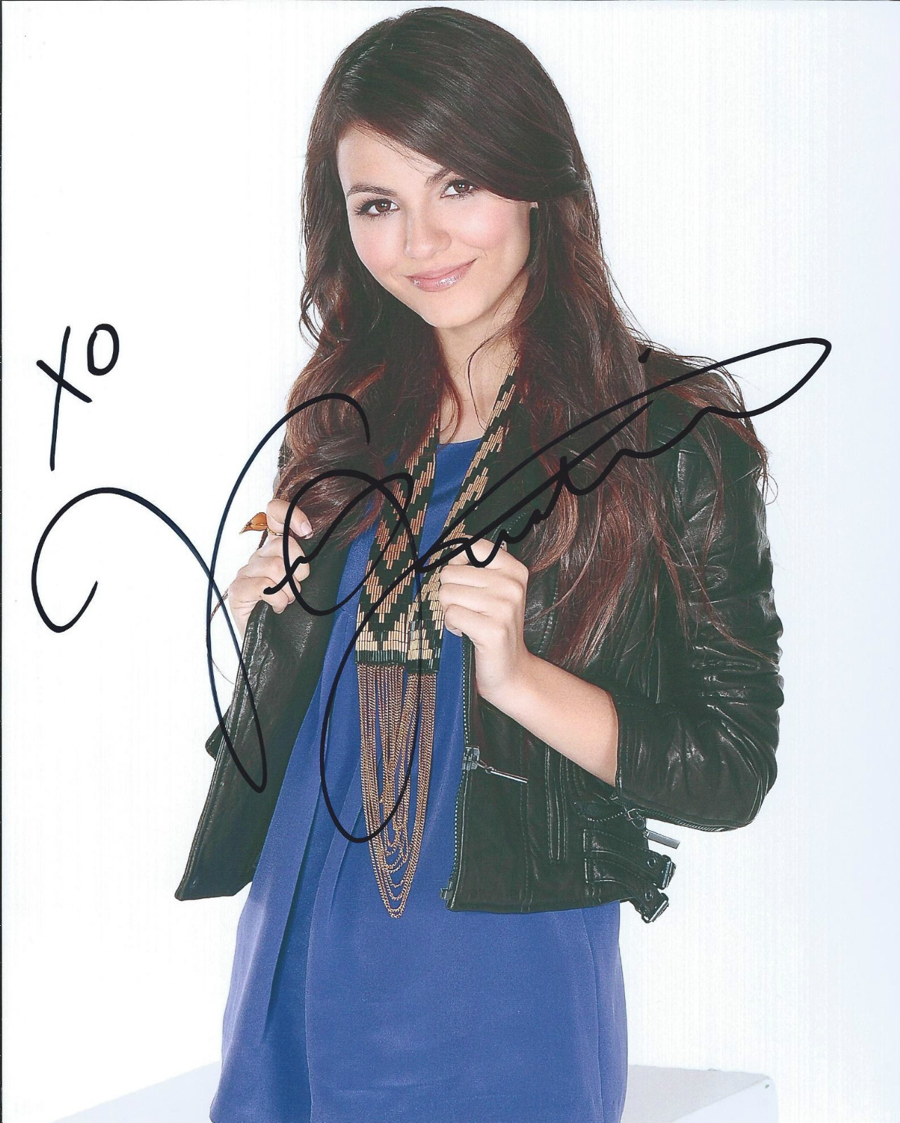 Victorious VICTORIA JUSTICE Signed Autographed 8x10 Photo COA PROOF | eBay
