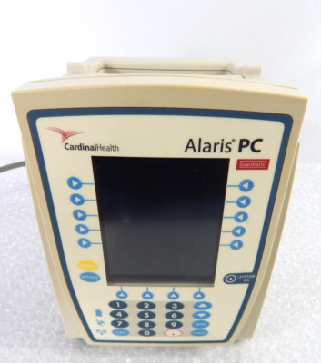 ALARIS MONITOR MODEL 8105 W/ WIFI CARD & POLE CLAMP - NO BATTERY S/N ...