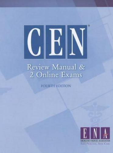 CEN Review Manual and 2 Online Exams by Emergency Nurses Association ...