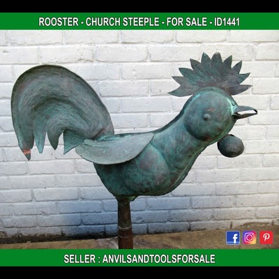ROOSTER - CHURCH STEEPLE - ID1441 | eBay