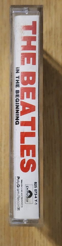 The Beatles cassette tape IN THE BEGINNING (Cassette Tape, Polygram ...