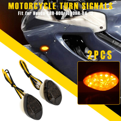 For Honda CBR 1000 600 900 RR CB1000R LED Flush Mount Front Turn ...