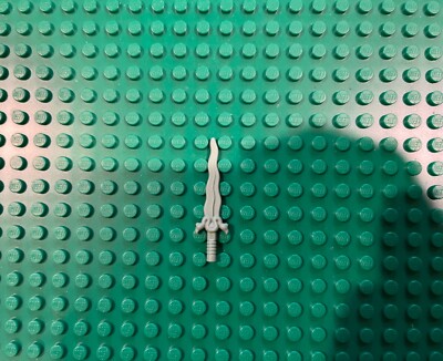 LEGO - Minifigure, Weapon Sword, Curved Blade and Elaborate Hilt - Sand ...