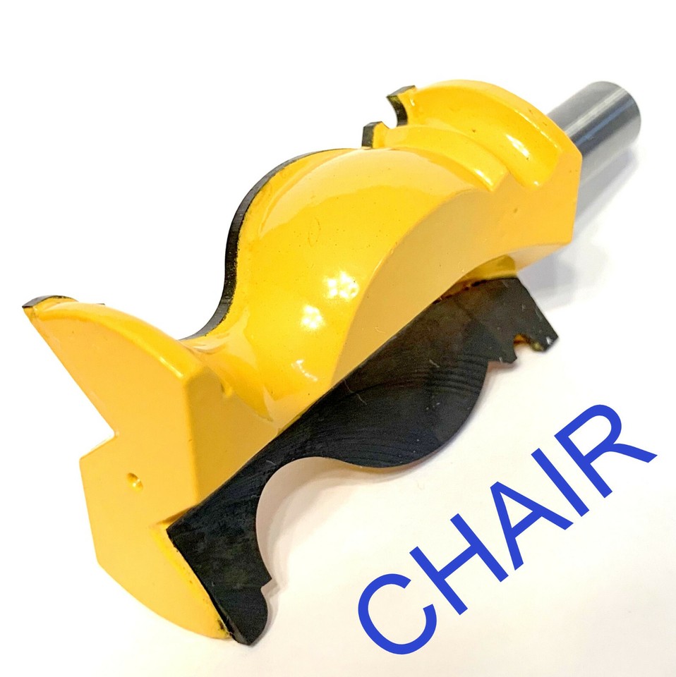 1 PC 1/2" SH 2-3/4 Blade Long Chair Rail Molding Router Bit for #390 ...