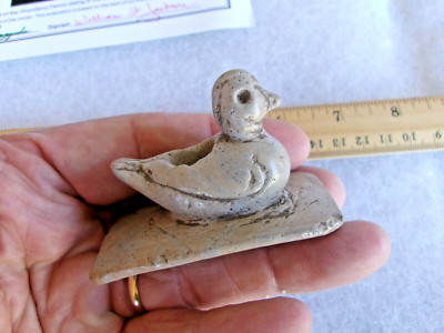 HOPWELL DUCK EFFIGY PLATFORM PIPE- -X KENNY MC NEIL-- X WACHTEL ...